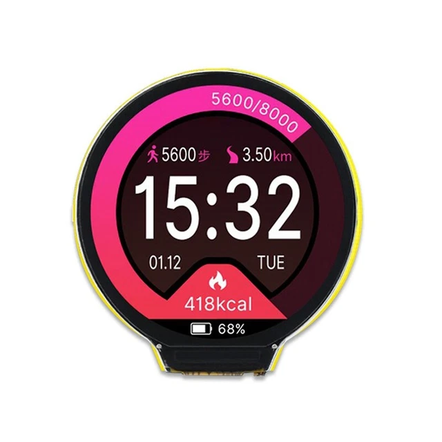 CARTE DE DÉVELOPPEMENT ESP32-C3 ÉCran D'Affichage LCD Rond de 1,28 ...