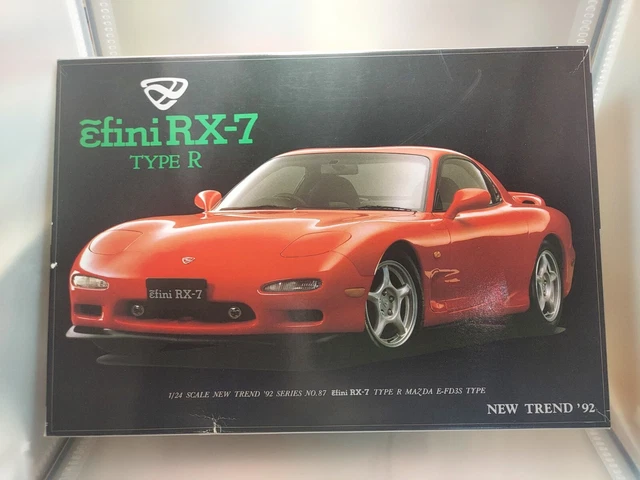 AOSHIMA 1/24 SCALE Mazda ε֮fini RX-7 Type R plastic model kit From ...