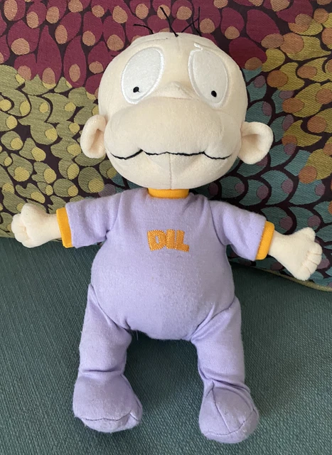 1998 RUGRATS TALKING Baby Dil Pickles Doll Mattel Viacom Nickelodeon ...