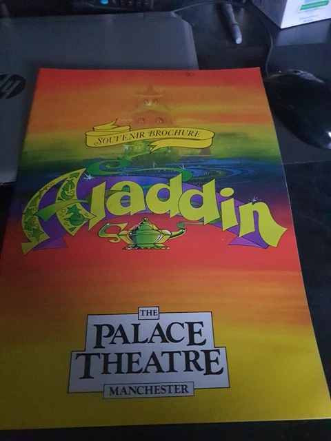 MANCHESTER PALACE THEATRE Souvenir Brochure Aladdin 1990 £7.95 ...