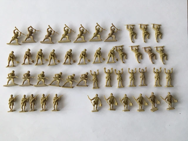 AIRFIX AFRIKA KORPS Vintage Model Soldiers 1/72 H0 00 -46 pieces. £7.99 ...