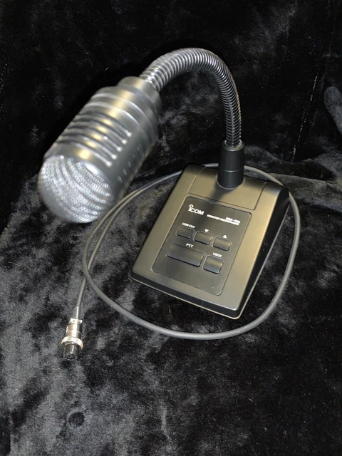 ICOM SM-50 DYNAMIC Desktop Stand Microphone IC-7800 IC-7700 (Used) Mic ...