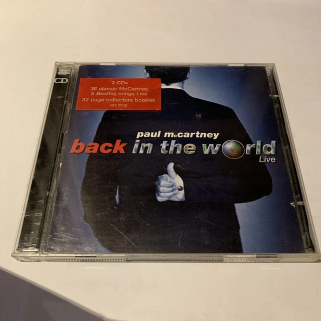 PAUL MCCARTNEY : Back in the World CD 2 discs (2003) £3.30 - PicClick UK