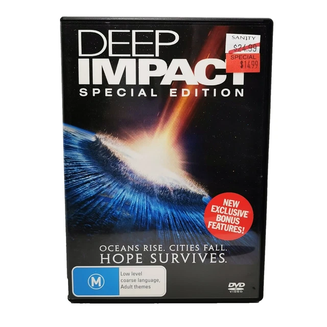 DEEP IMPACT SPECIAL Edition (DVD 1998 Region 4) Morgan Freeman Movie ...