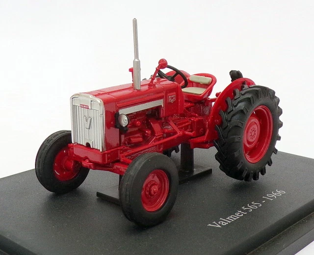 HACHETTE 1/43 SCALE Model Tractor HT115 - 1966 Valmet 565 - Red $44.99 ...