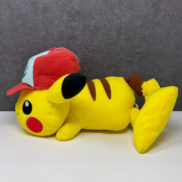 OFFICIAL POKEMON BANPRESTO 2017 - Pikachu & Ash's Hat DX UFO Plush Soft ...