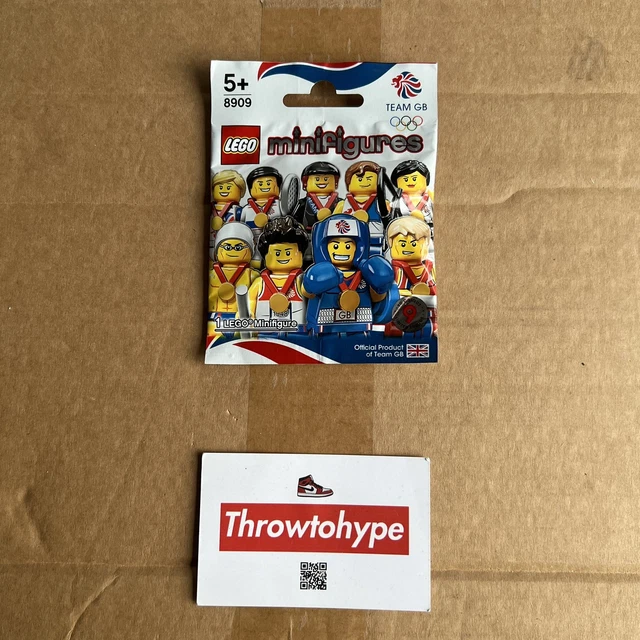 LEGO MINIFIGURES OLYMPICS Team GB Series Sealed Mystery Blind Bag ...
