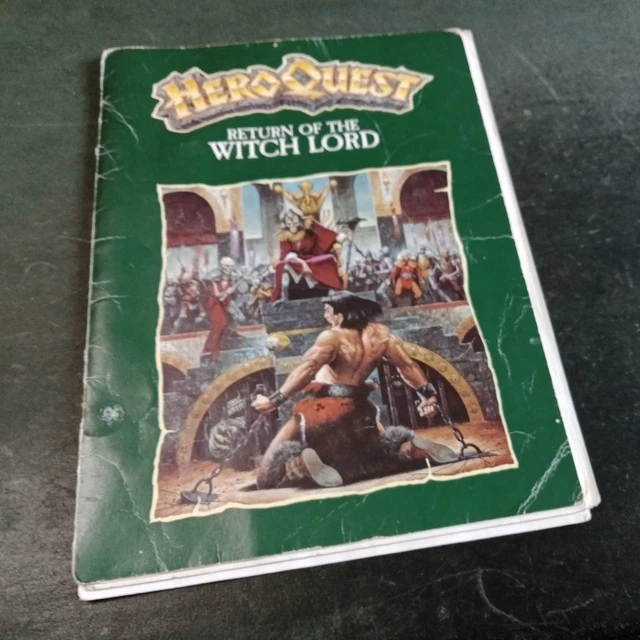 HEROQUEST QUEST BOOK return of the witch lord Original £3.50 - PicClick UK