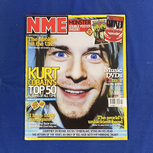 NME 13 DECEMBER 2003 KURT COBAIN’S TOP 50 ALBUMS OF ALL TIME £4.95 ...