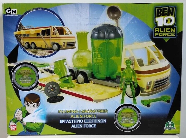 BEN 10 ALIEN Force Grandpa Max Rv Alien Laboratory avec figurine Ex Ben ...