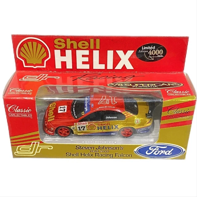 CLASSIC CARLECTABLES STEVEN Johnson's Shell Helix Racing Falcon 1/43 ...
