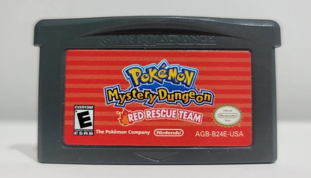 POKEMON MYSTERY DUNGEON Red Rescue Team Nintendo Game Boy Advance GBA ...