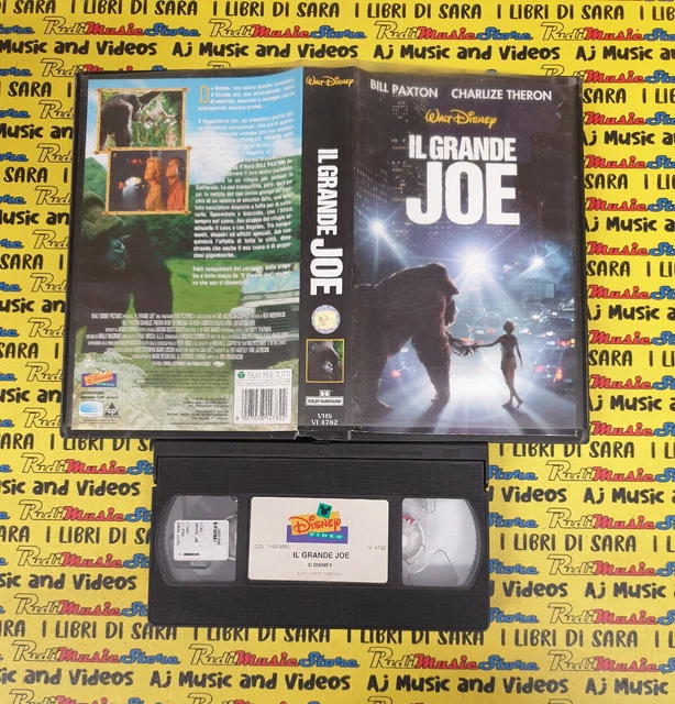 VHS*FILM IL GRANDE JOE bill paxton charlize theron 1999 disney video ...