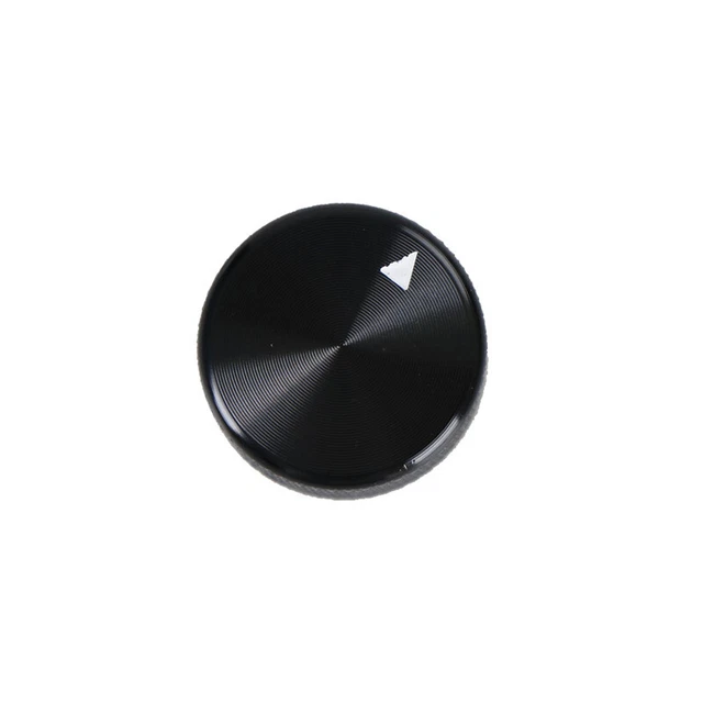DIA BLACK ALUMINUM Rotary Control Potentiometer Knob 20mm x 15.5mm .yp ...
