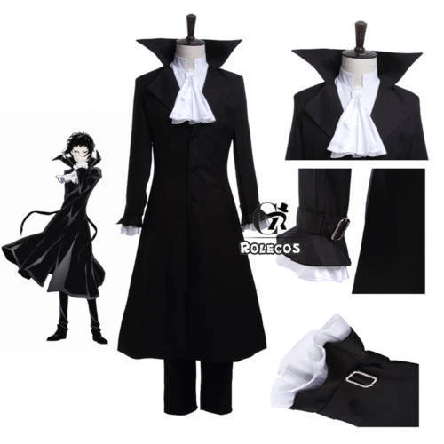 BUNGOU BUNGO STRAY Dog Ryunosuke Akutagawa Cosplay Apparel{dgjh} $57.50 ...
