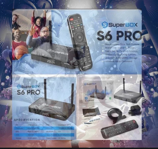 SUPERBOX S6 PRO 2025 Model. Factory Sealed Box $435.80 - PicClick AU