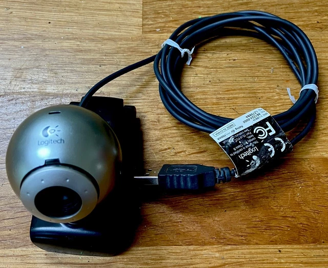 LOGITECH QUICKCAM CONNECT Webcam USB V-UBB39 P/N 861224-0000 £3.95 ...