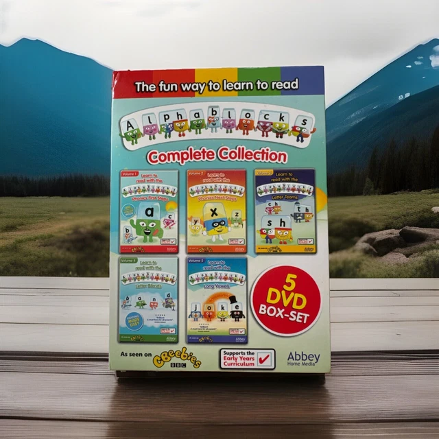 LEARN TO READ With Alphablocks Complete Collection DVD Box Set Brand ...