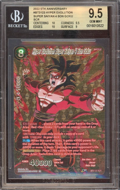 Dragon Ball Super Hyper Evolution Super Saiyan 4 Son Goku Bt3 123 Scr