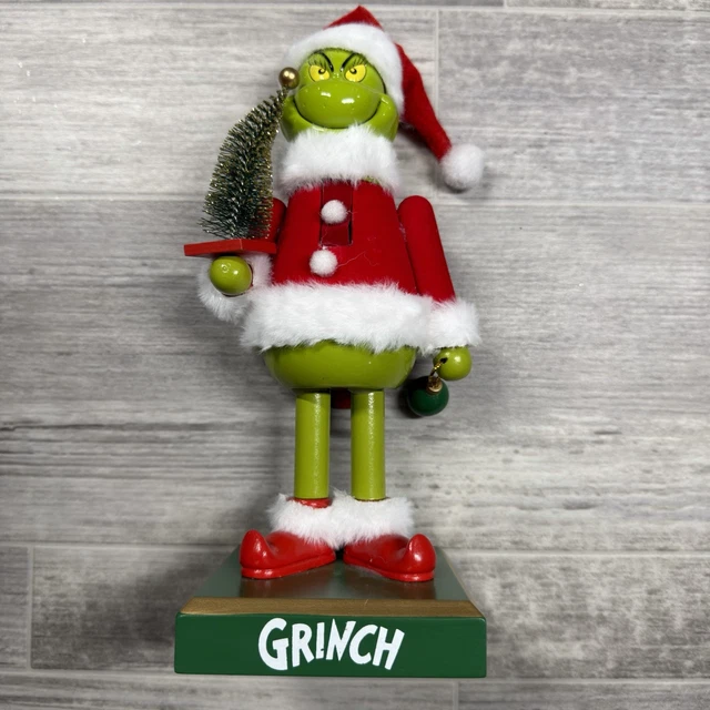 DR. SEUSS THE Grinch Who Stole Christmas, Grinch Wooden Nutcracker 2025 ...