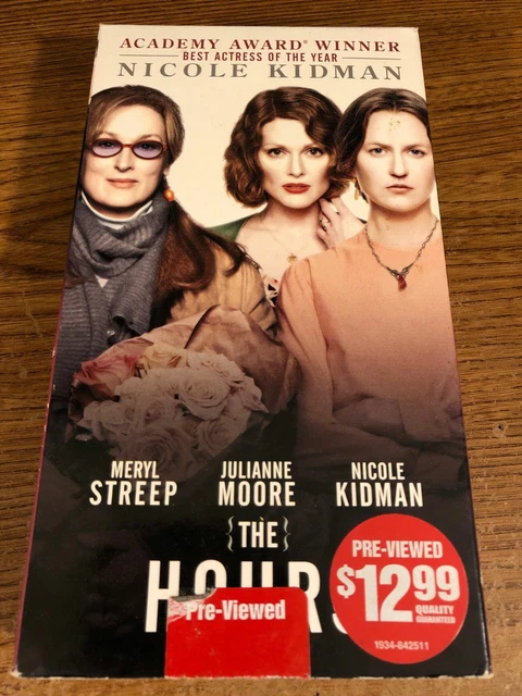 THE HOURS VHS VCR Video Tape Movie Nicole Kidman Used £6.18 - PicClick UK