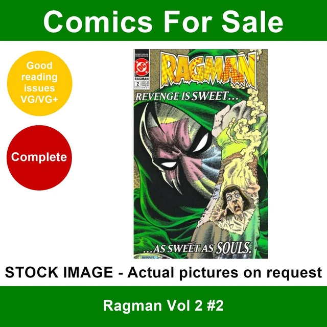 DC RAGMAN VOL 2 #2 comic - VG/VG+ 01 November 1991 EUR 4,26 - PicClick IT