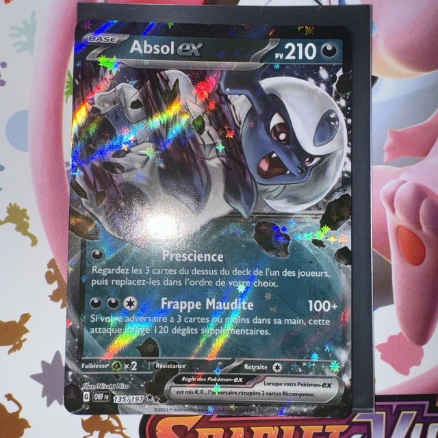 ABSOL EX - POKÉMON 135/197 EV03 FLAMMES OBSIDIENNES FR Neuve 🇫🇷 EUR 1 ...