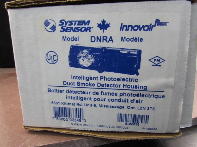 SYSTEM SENSOR DNRA Intelligent Photoelectric Duct Smoke detector $139. ...