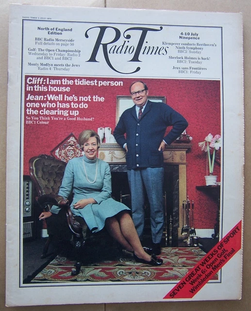 RADIO TIMES/1970/CLIFF MICHELMORE/PETER Cushing/Jean Metcalfe/Tony ...