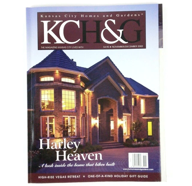 KANSAS CITY HOMES and Gardens Design Ideas Magazine November/December ...
