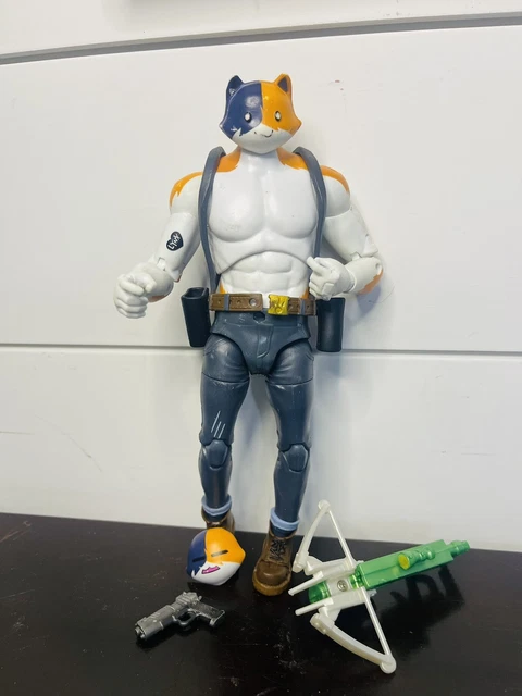 FORTNITE LEGENDARY SERIES Brawlers Meowscles Action Figure 7" Jazwares ...