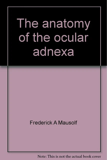 THE ANATOMY OF the ocular adnexa Guide to orbital dissection £575.48 ...