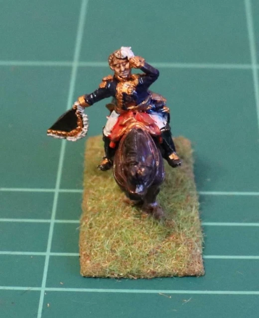 OLD GLORY MINIATURES 25mm Napoleonic French Mounted General in Full ...