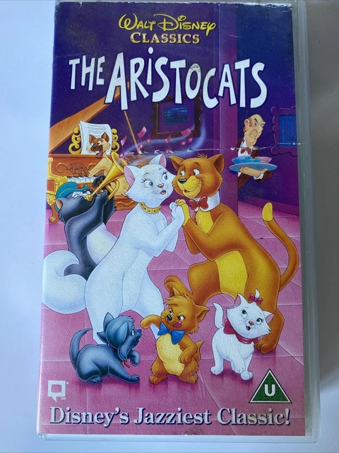 Walt Disney Classics The Aristocats Vhs Video Tape Vintage Retro 7071