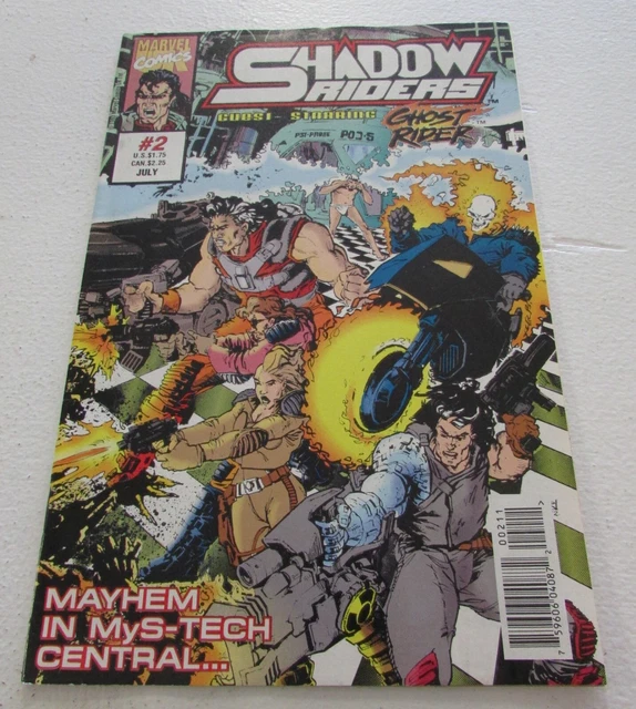 BANDE DESSINÉE MARVEL Comics Shadow Riders Guest Starring Ghost Rider ...