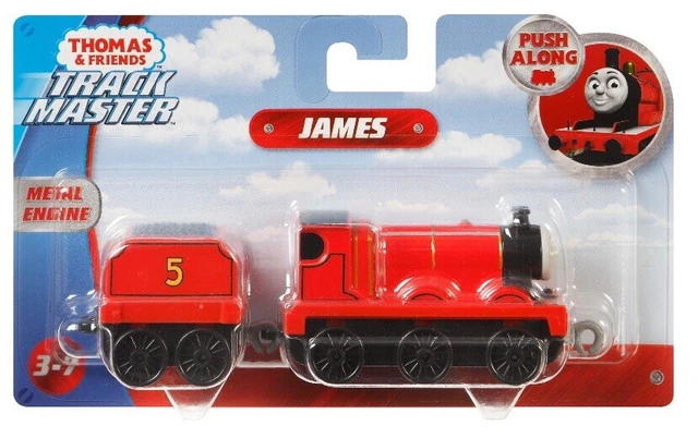 THOMAS & FRIENDS TrackMaster Push-Along James Train Engine NEW £9.42 ...