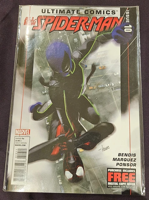ULTIMATE SPIDER-MAN #010 / Miles Morales by Brian Michael Bendis £1.16 ...