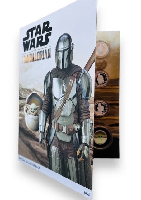 STAR WARS THE Mandalorian Coin Baby Yoda Complete Coin Set- The Child ...