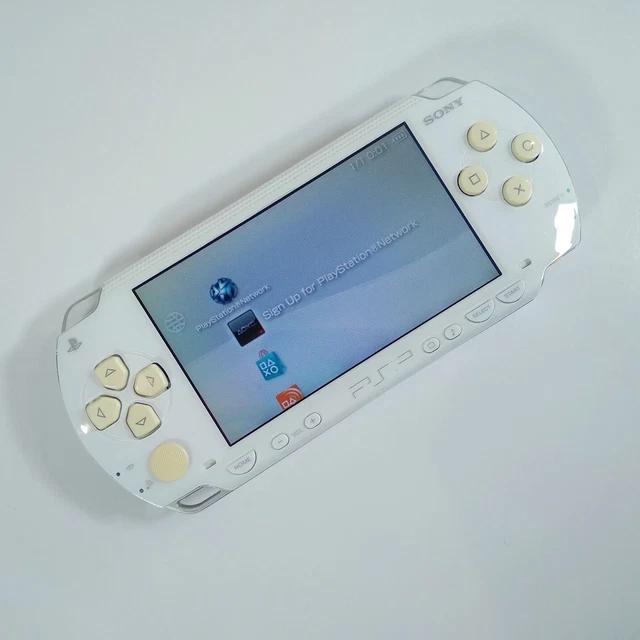 SONY PSP 1000 (Ceramic White) Console - Decent Condition - Tested ...