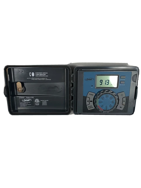 ORBIT MODEL 27892 - 12 Station Sprinkler Timer With 2 Keys Digital Plug ...