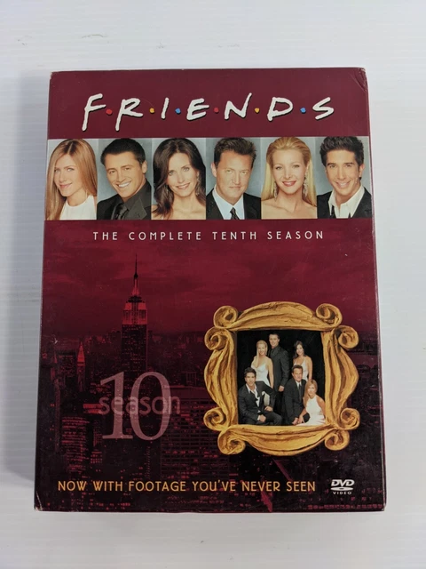 FRIENDS - THE Complete Tenth Season (DVD, 2005, 4-Disc Set) £7.36 - PicClick UK