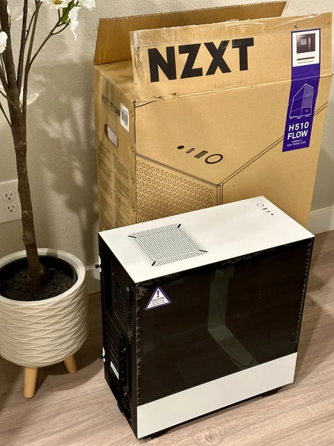 NZXT H510 FLOW Compact ATX Mid-Tower PC Gaming Case CA-H52FW-01 $49.99 ...
