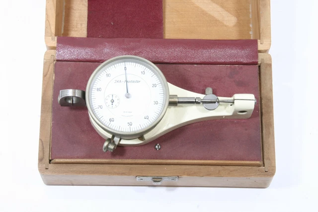 WATCHMAKER JKA FEINTASTER Bench Micrometer 0.01mm Dial Gauge Watch Tool ...