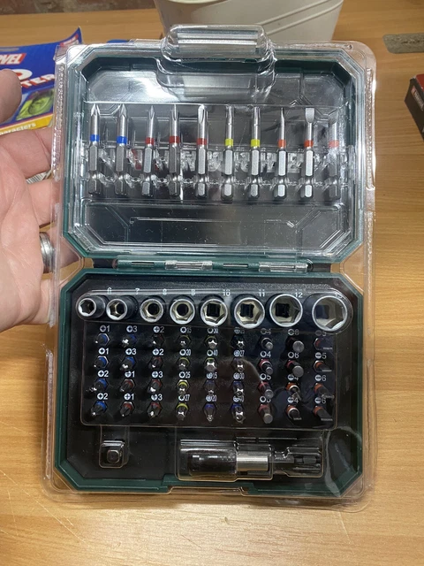 PARKSIDE BIT AND Socket Set - 56 piece set - NEW £19.95 - PicClick UK