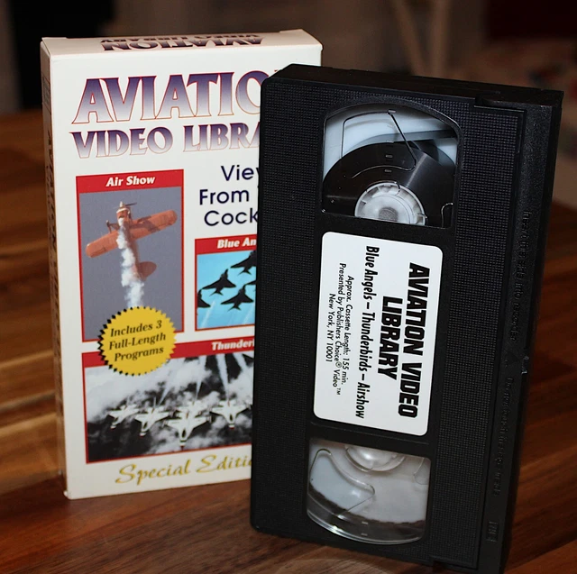 NEW AVIATION VIDEO Library VHS BLUE ANGELS Thunderbirds Special Edition ...