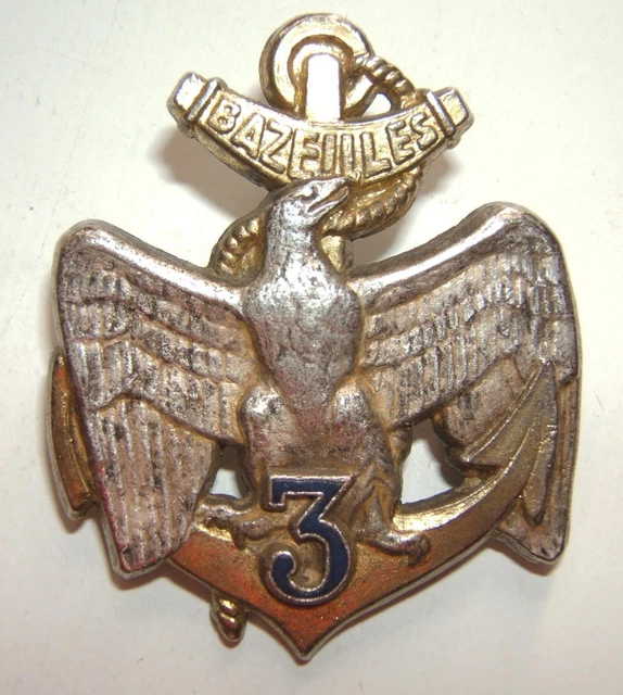 INSIGNE 3° REGIMENT D'INFANTERIE DE MARINE - Drago EUR 5,00 - PicClick IT