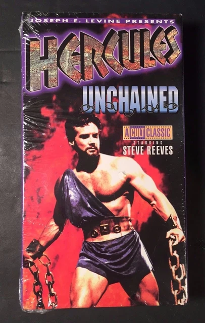 HERCULES UNCHAINED (VHS, 1959) Steve Reeves, Sylva Koscina, Sylvia ...