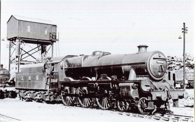 RAILWAY PHOTO LMS Jubilee Class No 5716 SWIFTSURE at Kingsmoor 1948 £1. ...