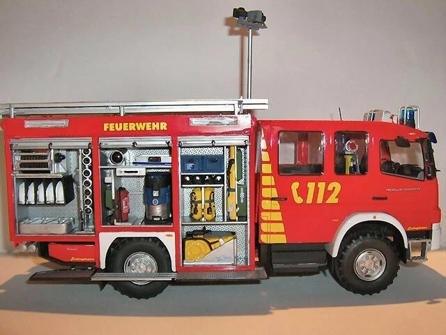 REVELL 07586 Schlingmann TLF 16/25 Mercedes Benz Atego 1529 AF Fire ...