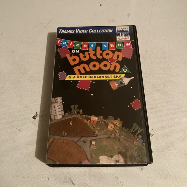BUTTON MOON VHS Talent Show Vintage Retro Thames Video A Hole In ...